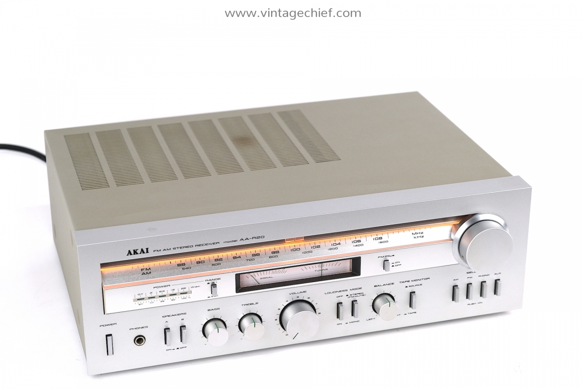 Akai AA-R20 Receiver | Phono | Serviced | Vintage | Audio