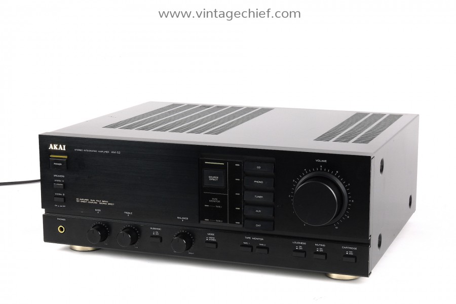 Akai AM-32 Integrated Stereo Amplifier - Phono MM MC