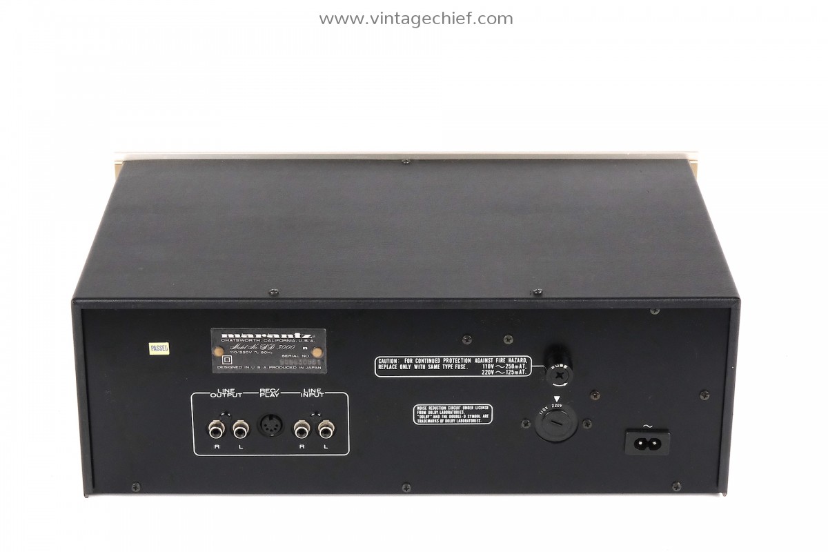 Defective Marantz SD 3000 Cassette Deck | Vintage | Tape Deck | Audio ...