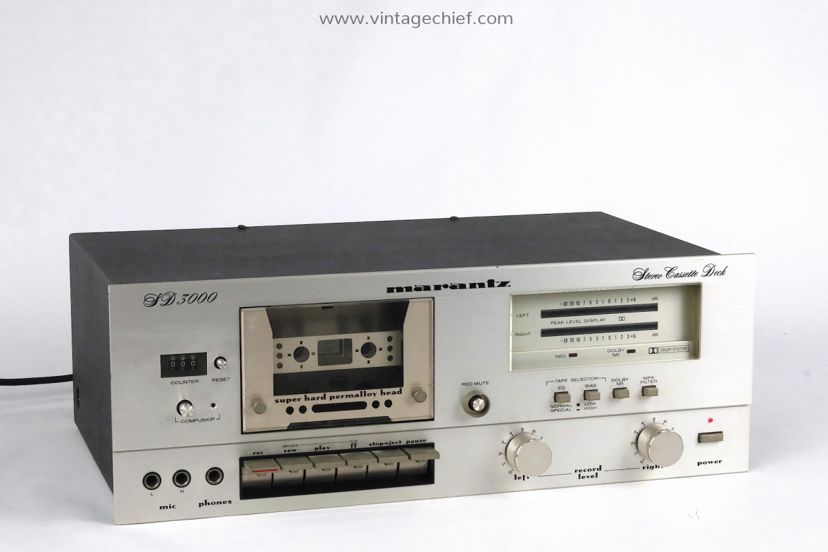 Defective Marantz SD 3000 Cassette Deck | Vintage | Tape Deck | Audio ...