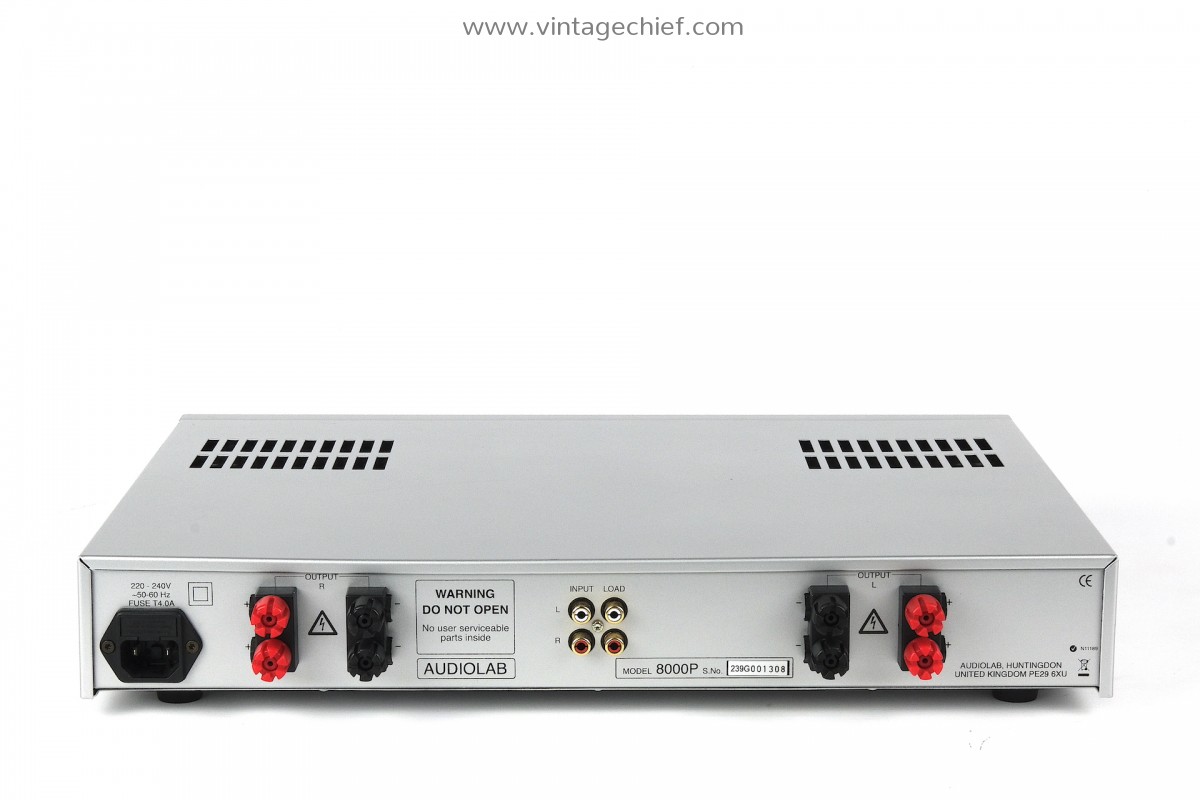 High End Audiolab 8000P (MKII) Stereo Power Amplifier | 2 x 100 Watt ...