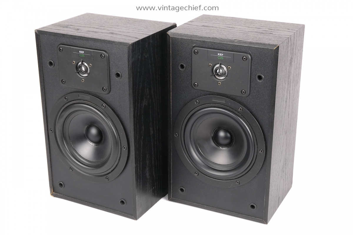 KEF C25 Speakers | KEF C25 Loudspeakers | KEF SP3092 | Black Ash ...