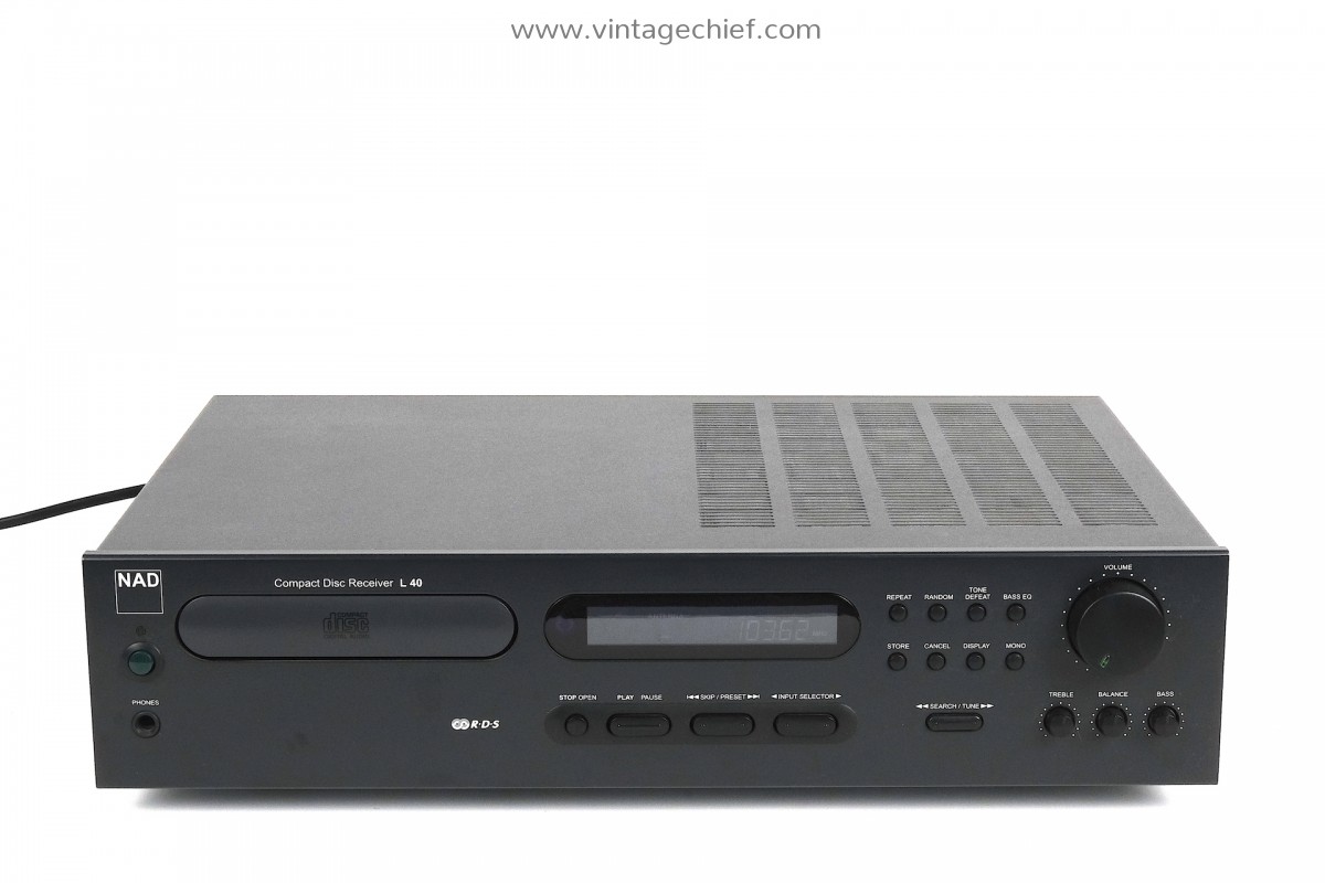 NAD L40 Compact Disc Stereo Receiver | Stereo | 2 x 20 Watt