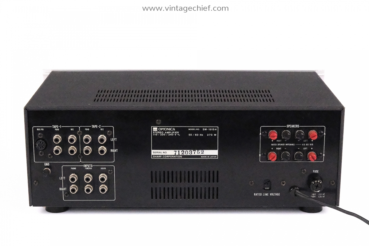 Optonica SM-1515 Amplifier | Phono | Vintage | Stereo