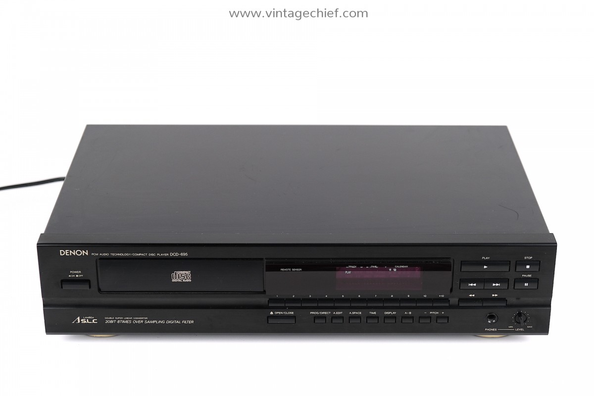 Denon DCD-735 CD Player | Black | Denon Cdplayer | Audio