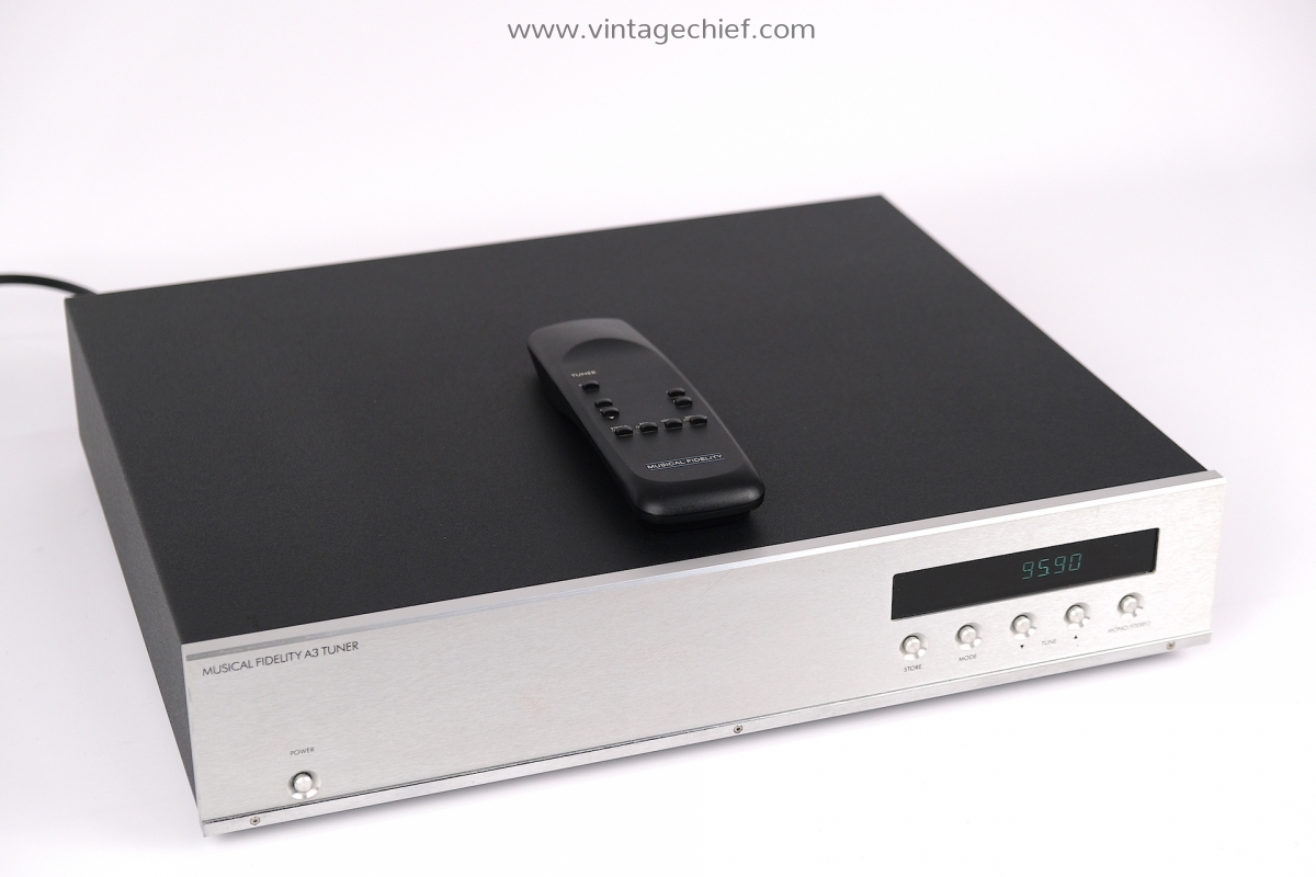 High End Musical Fidelity A3 RDS FM Tuner + Remote Control + Manual ...