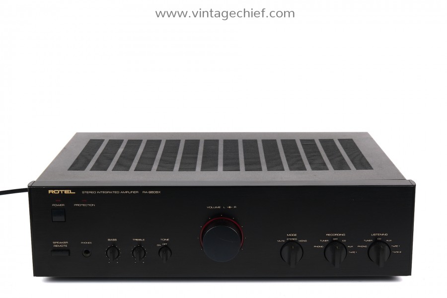 High End Rotel RA-980BX Amplifier | 2 x 100 Watt | Phono | Stereo ...
