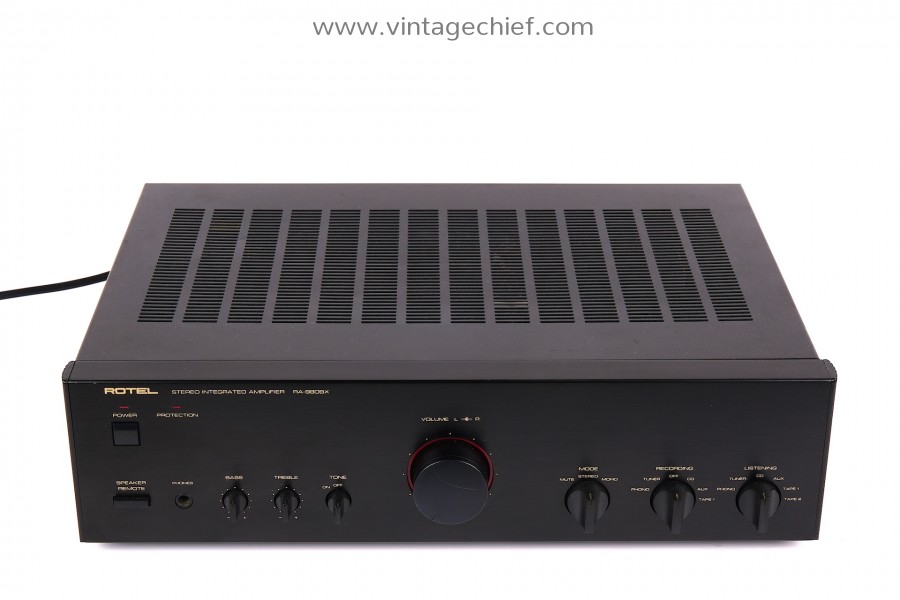 High End Rotel RA-980BX Amplifier | 2 x 100 Watt | Phono | Stereo ...