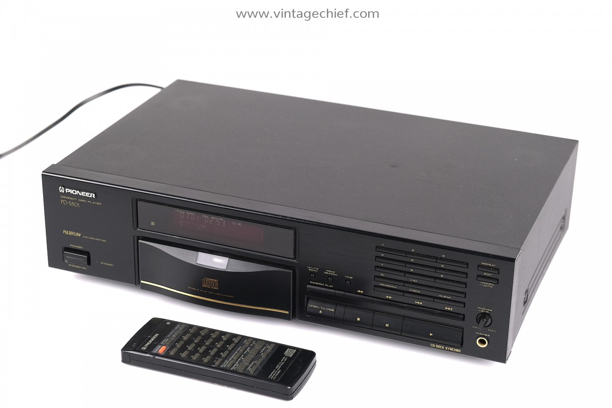 Pioneer PD-S501 CD Player + Remote Control | Stable Platter | Compact ...
