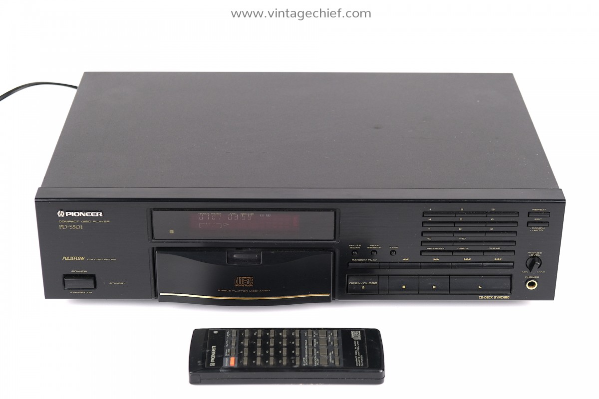 Pioneer PD-S501 CD Player + Remote Control | Stable Platter | Compact ...