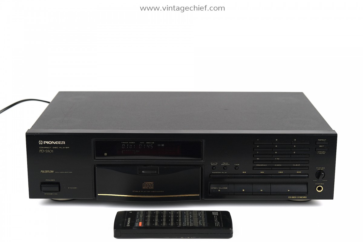 Pioneer PD-S501 CD Player + Remote Control | Stable Platter | Compact ...