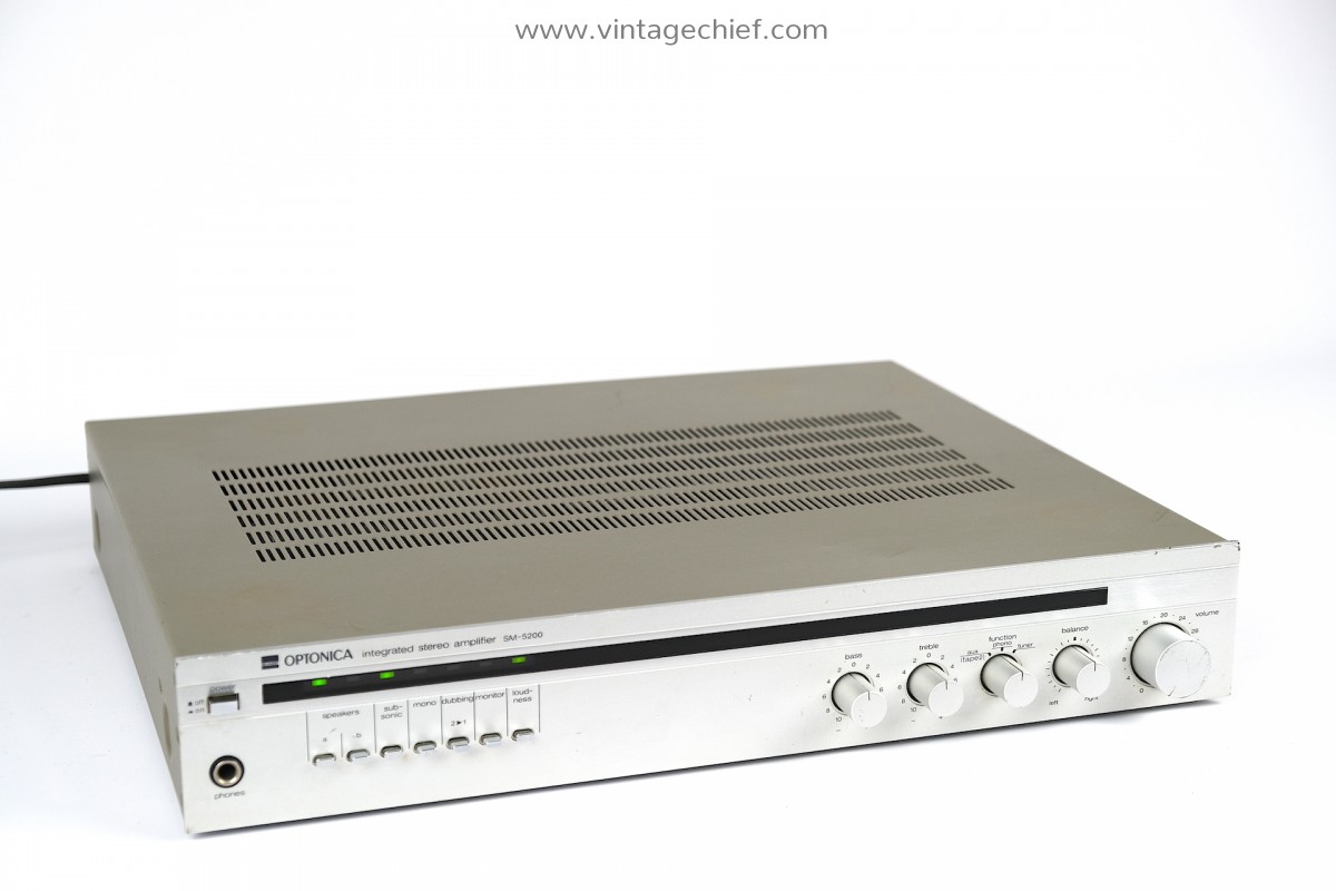 Optonica SM-5200 Amplifier | Phono | Tone Control | Loudness