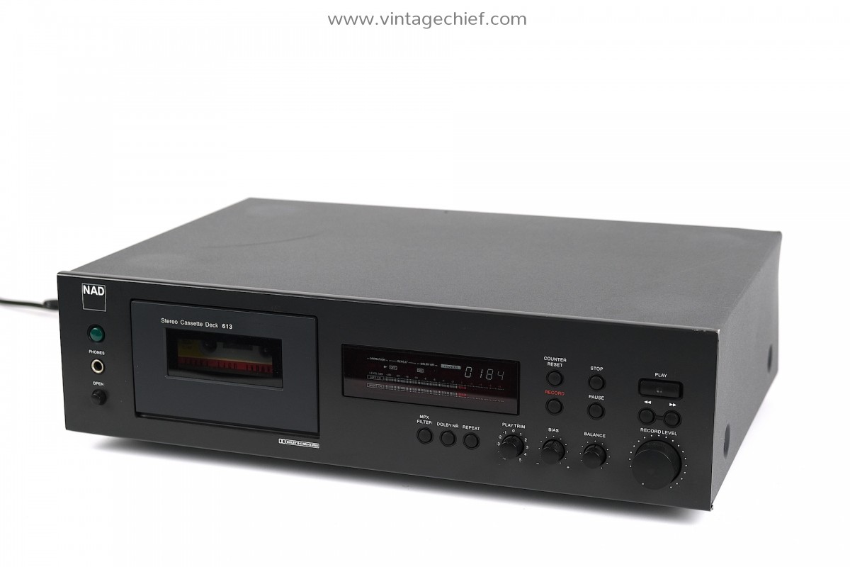 Audiophile NAD 613 Cassette Deck | NAD 613 Tape Deck | Audio | HiFi