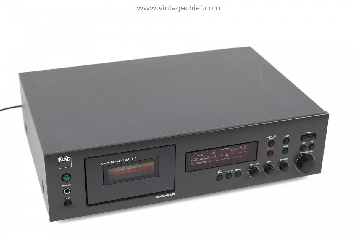 Audiophile NAD 613 Cassette Deck | NAD 613 Tape Deck | Audio | HiFi