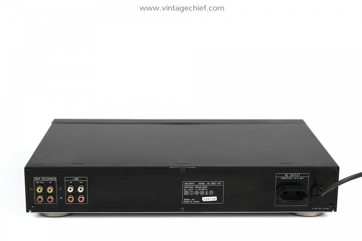 Sony SEQ-310 Stereo Graphic Equalizer | 7 Band | Spectrum Analyzer