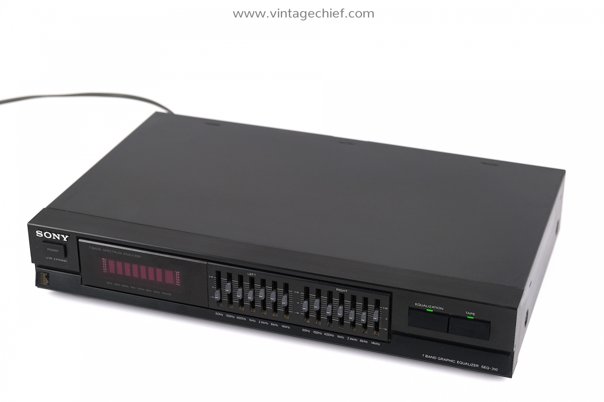 Sony SEQ-310 Stereo Graphic Equalizer | 7 Band | Spectrum Analyzer