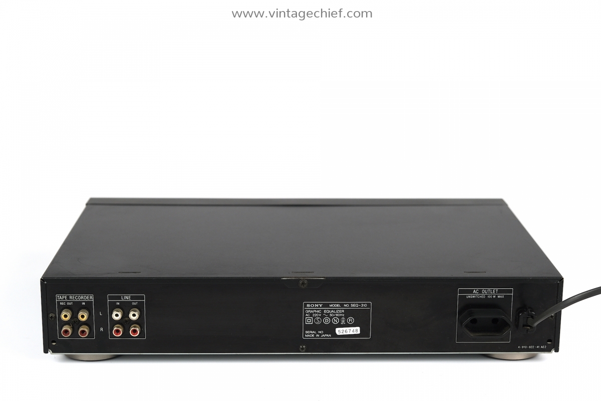 Sony SEQ-310 Stereo Graphic Equalizer | 7 Band | Spectrum Analyzer