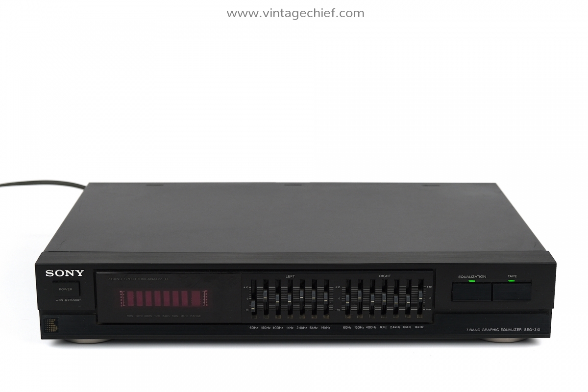 Sony SEQ-310 Stereo Graphic Equalizer | 7 Band | Spectrum Analyzer