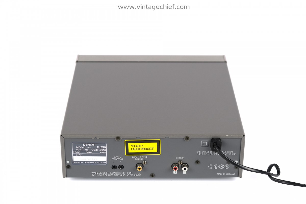 Denon UCD-250 CD Player | Defective | For Parts or Repair | Compact ...