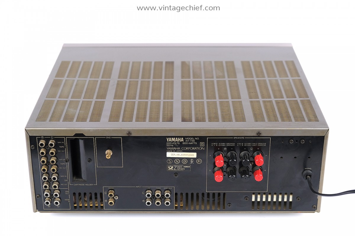 Yamaha AX-730 Amplifier | Natural Sound | 2 x 110 Watt | Phono | Stereo