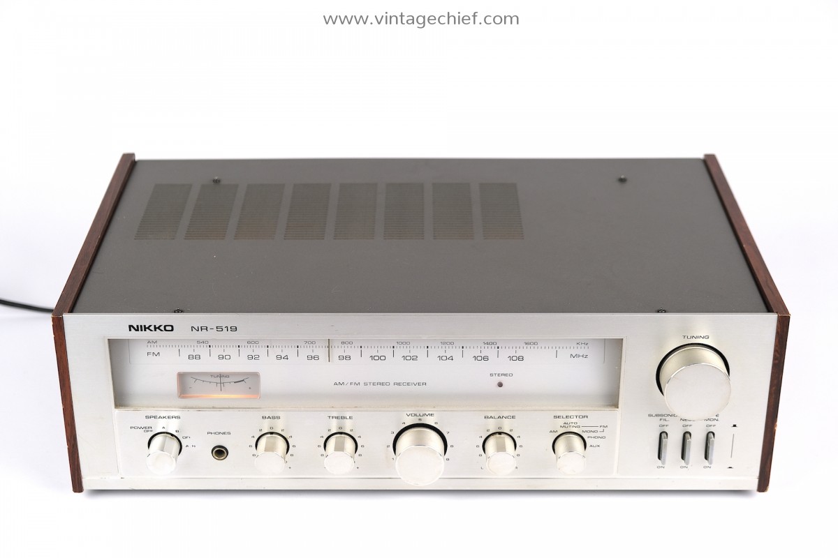 Nikko NR-519 Receiver | Stereo | Vintage | Phono | Audio