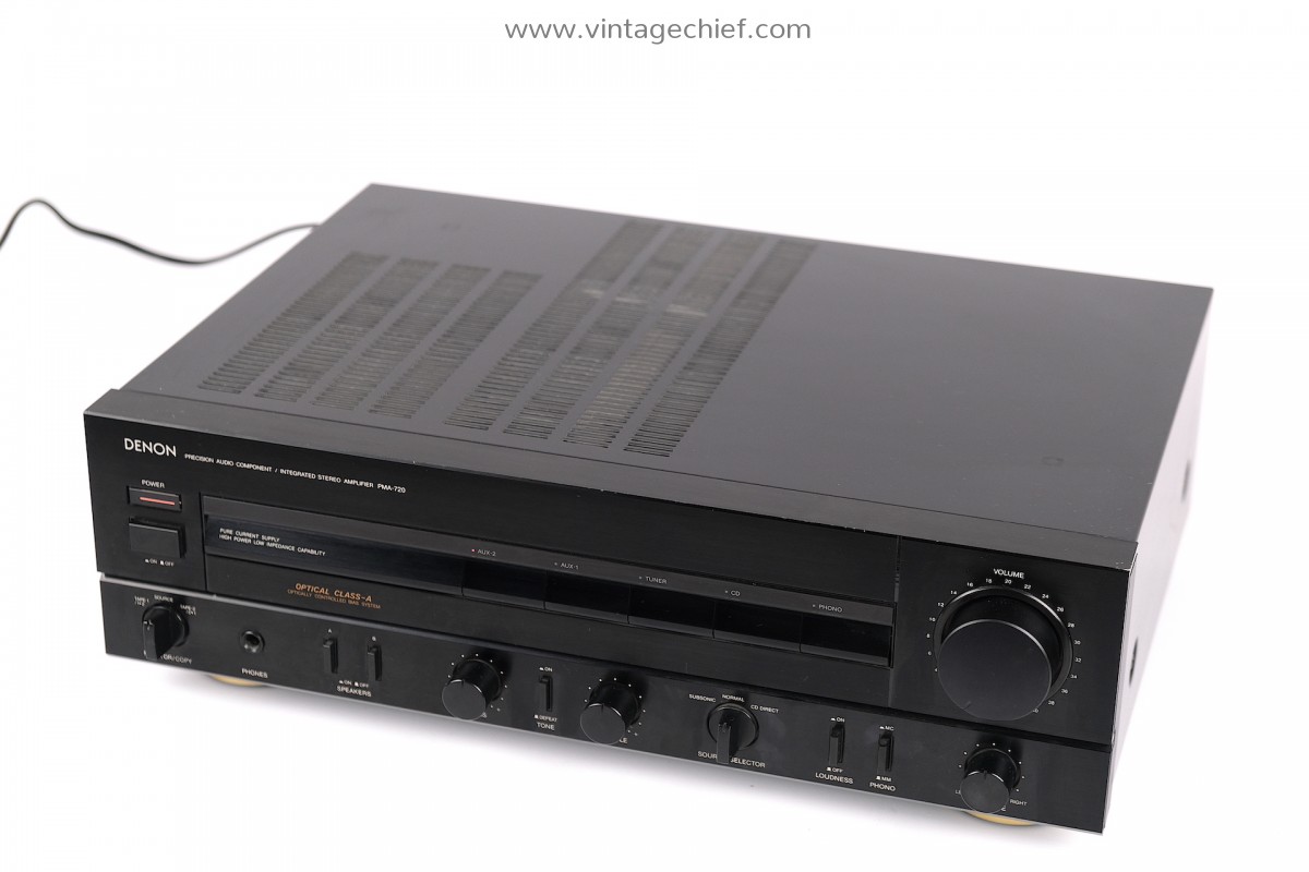 Denon PMA-720 Stereo Amplifier | 2 x 80 Watt | Phono MM MC