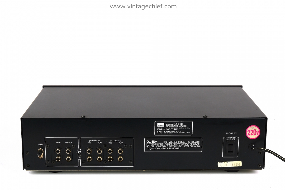 Sansui RA-900 Reverberation Amplifier | Vintage | Audio | HiFi
