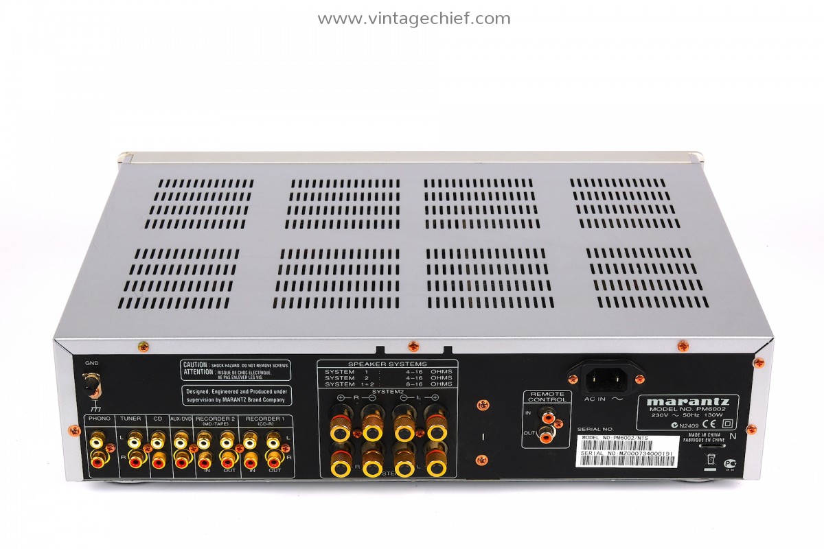 Marantz PM6002 Amplifier | Phono | Stereo | Audio