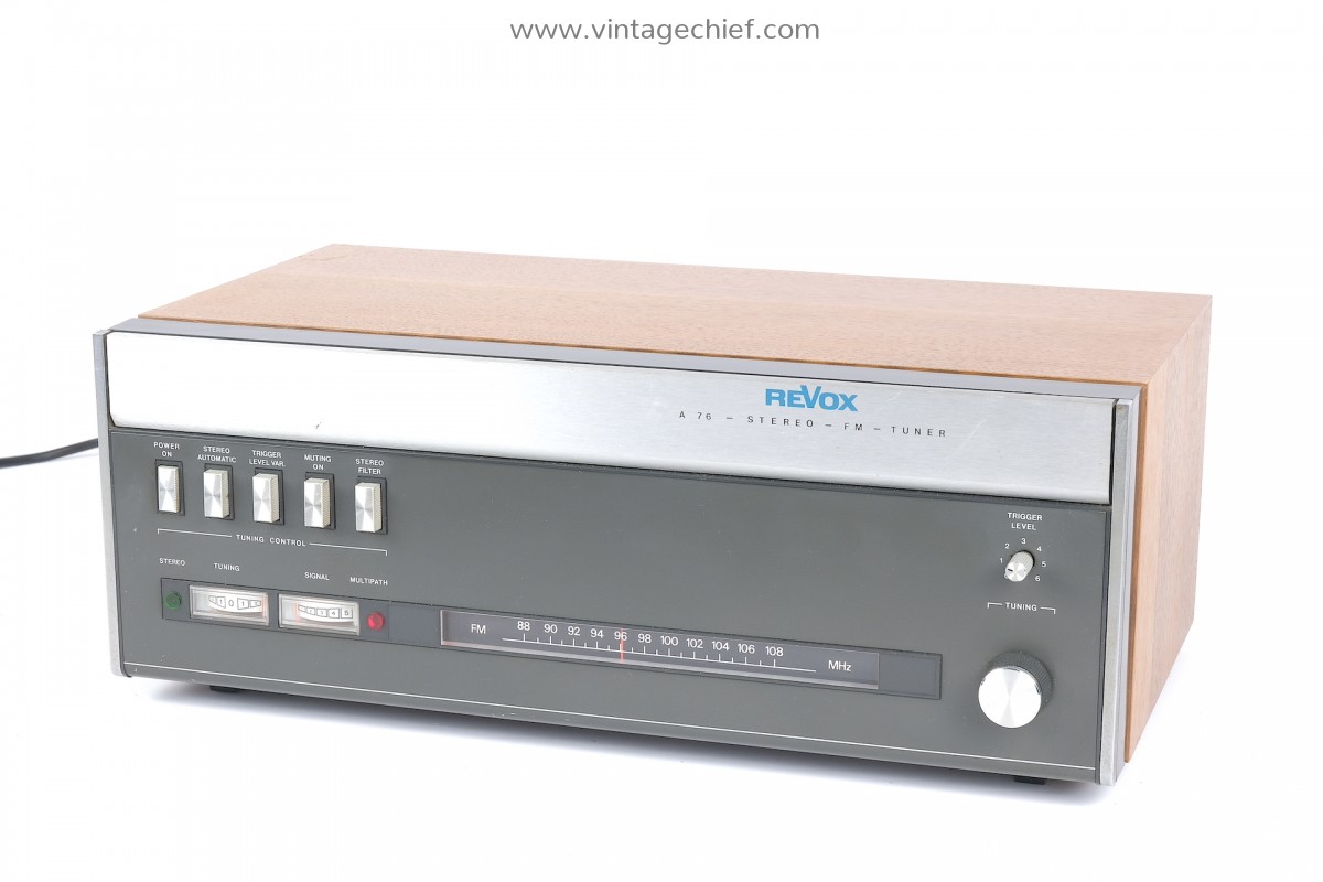 Revox A76 FM Tuner | High End | Wooden Case