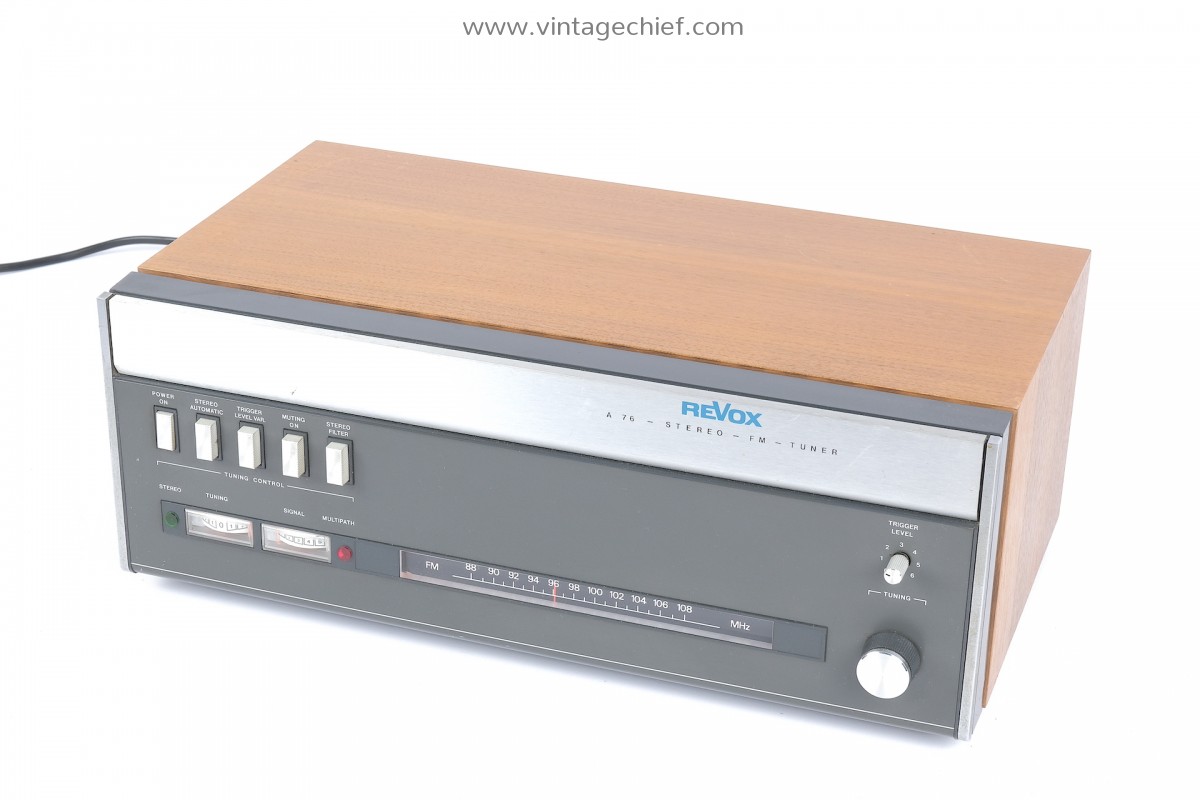 Revox A76 FM Tuner | High End | Wooden Case