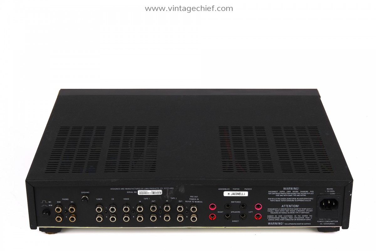 High End Linn Intek Amplifier | Phono MM MC | Stereo | 2 x 50 Watt ...