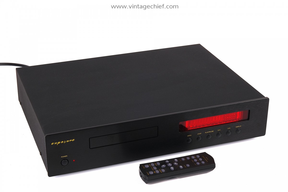 High End Exposure 1010 CD Player + Remote Control + Manual