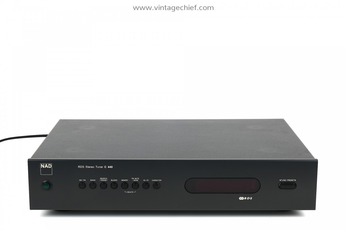 NAD C440 FM AM Tuner | Defective | For Parts or Repair | RDS | Radio ...