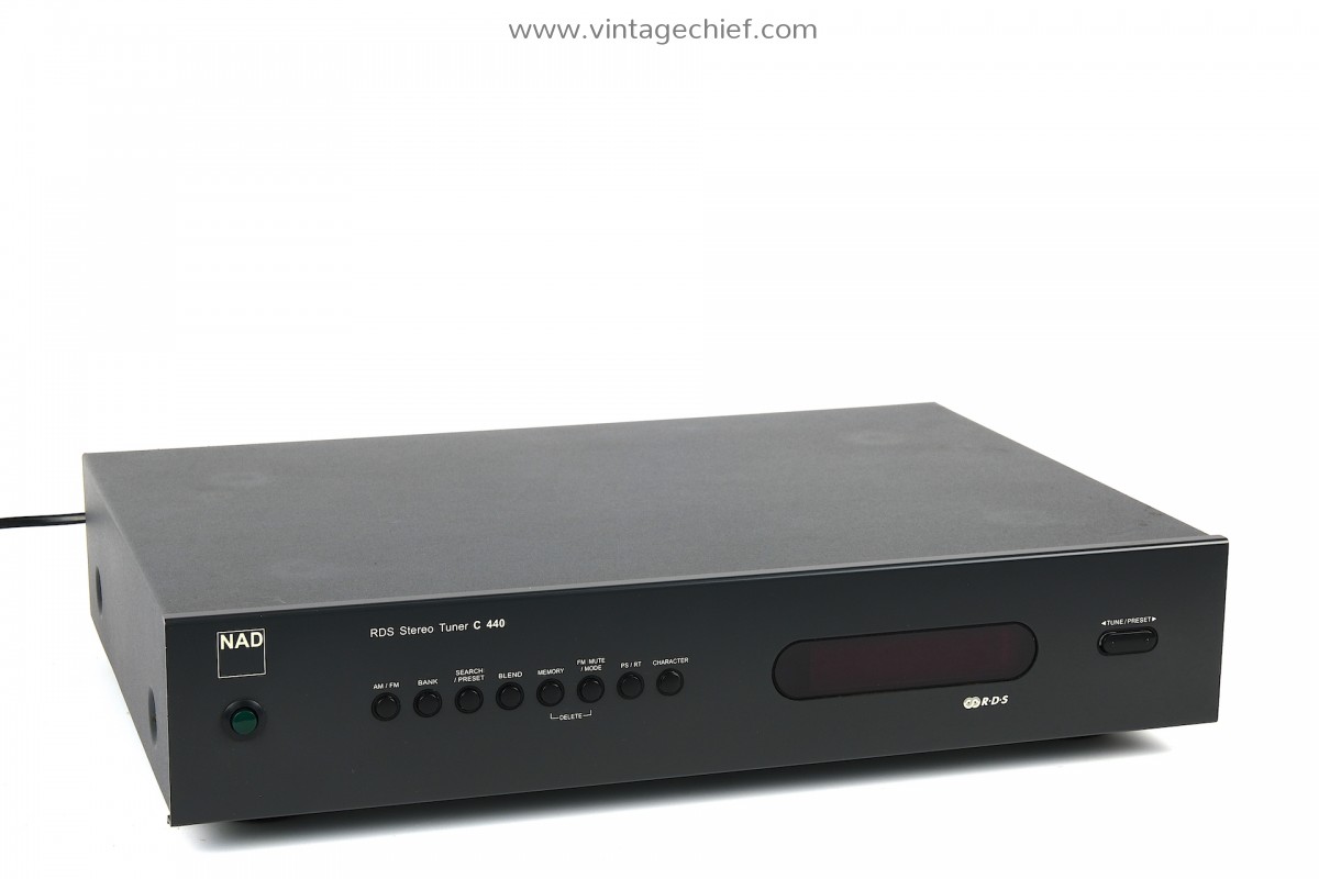 NAD C440 FM AM Tuner | Defective | For Parts or Repair | RDS | Radio ...