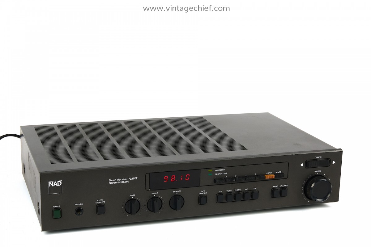 NAD 7225PE Receiver | FM | AM | Pre Out | Main In | Vintage | Stereo