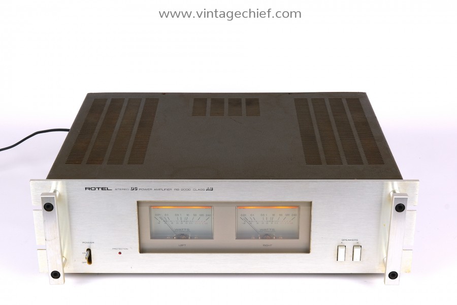 High End Rotel RB-980BX Power Amplifier | 2 x 120 Watt Stereo | 360 ...