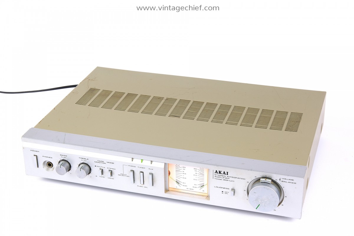 Akai AM-U11 Amplifier | VU Meters | Vintage | Phono | Stereo