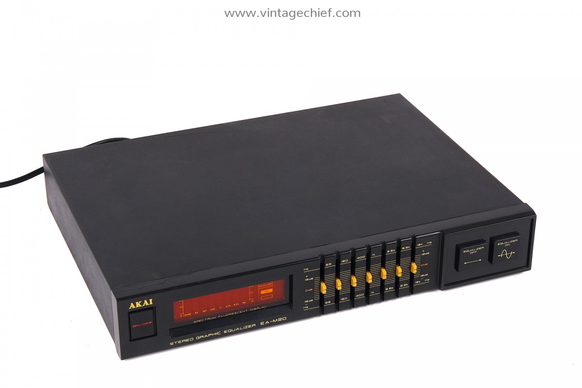 Akai EA-M20 Equalizer | 7 Band Stereo Graphic Equalizer | Spectrum Analyzer