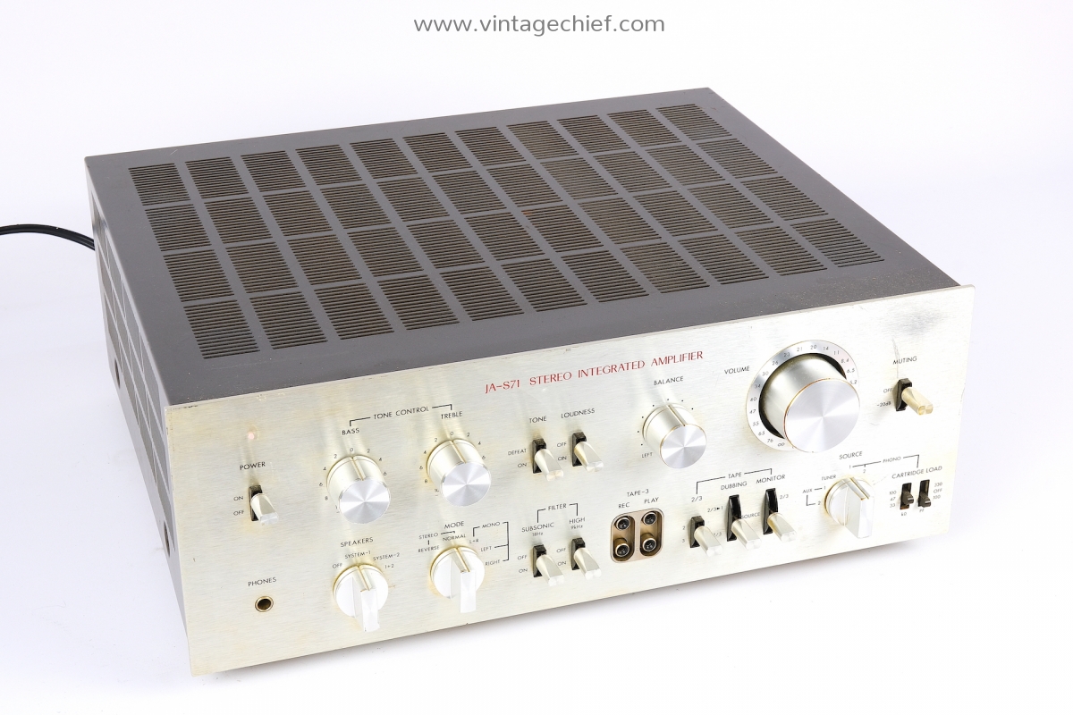 JVC JA-S71 Amplifier | Defective | For Parts or Repair | Vintage ...