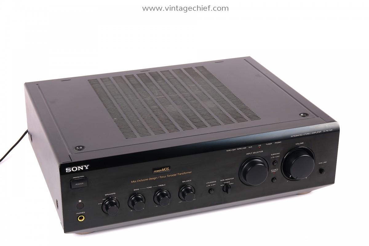 Sony TA-FE710R Amplifier | 2 x 65 Watt | Phono | Audio | HiFi