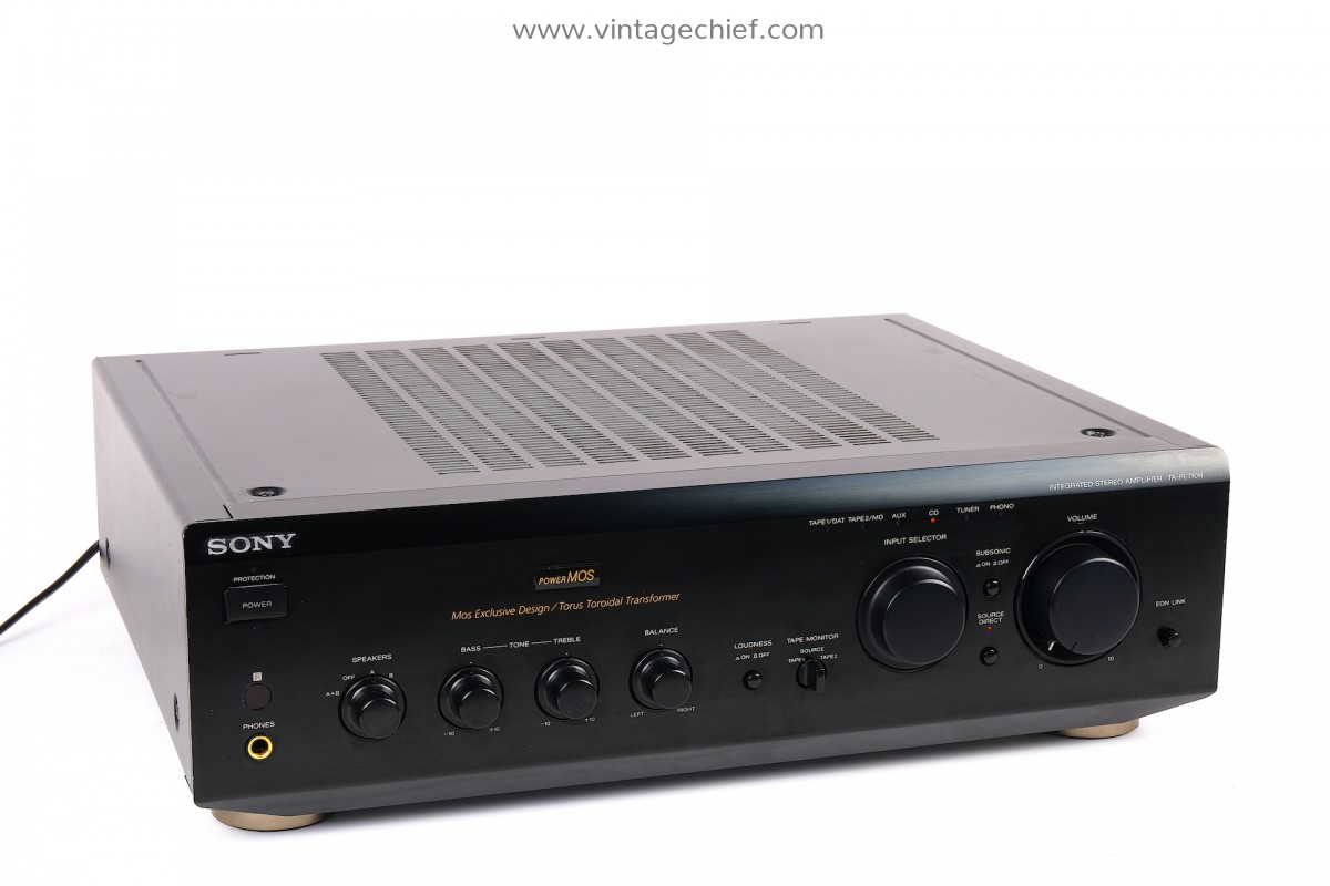 Sony TA-FE710R Amplifier | 2 x 65 Watt | Phono | Audio | HiFi