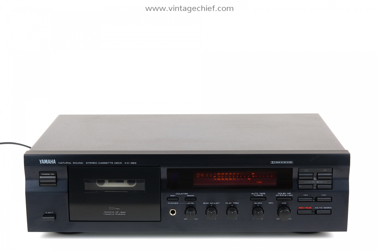 Yamaha KX-393 Cassette Deck | Dolby B | Dolby C | HX Pro