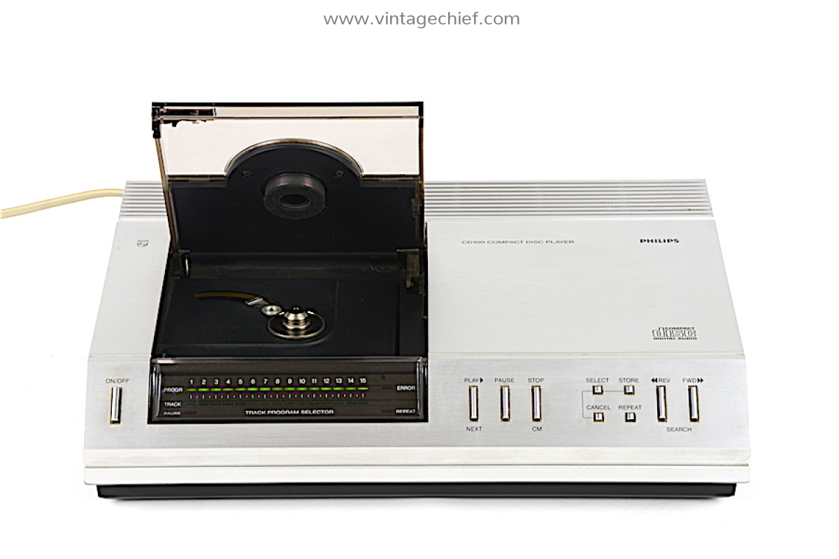 Philips CD100 CD Player | Fully Recapped | CDM-0 | Classic | Cdplayer