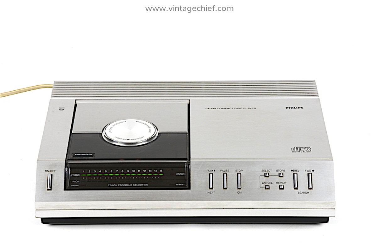 Philips CD100 CD Player | Fully Recapped | CDM-0 | Classic | Cdplayer