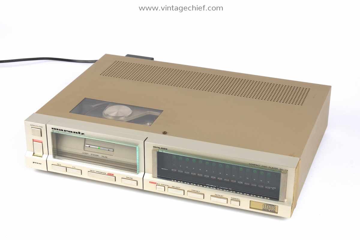 Marantz CD-73 CD Player | Champagne | CDM-0 | Cdplayer | Classic