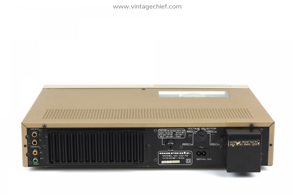 Marantz CD-73 CD Player | Champagne | CDM-0 | Cdplayer | Classic