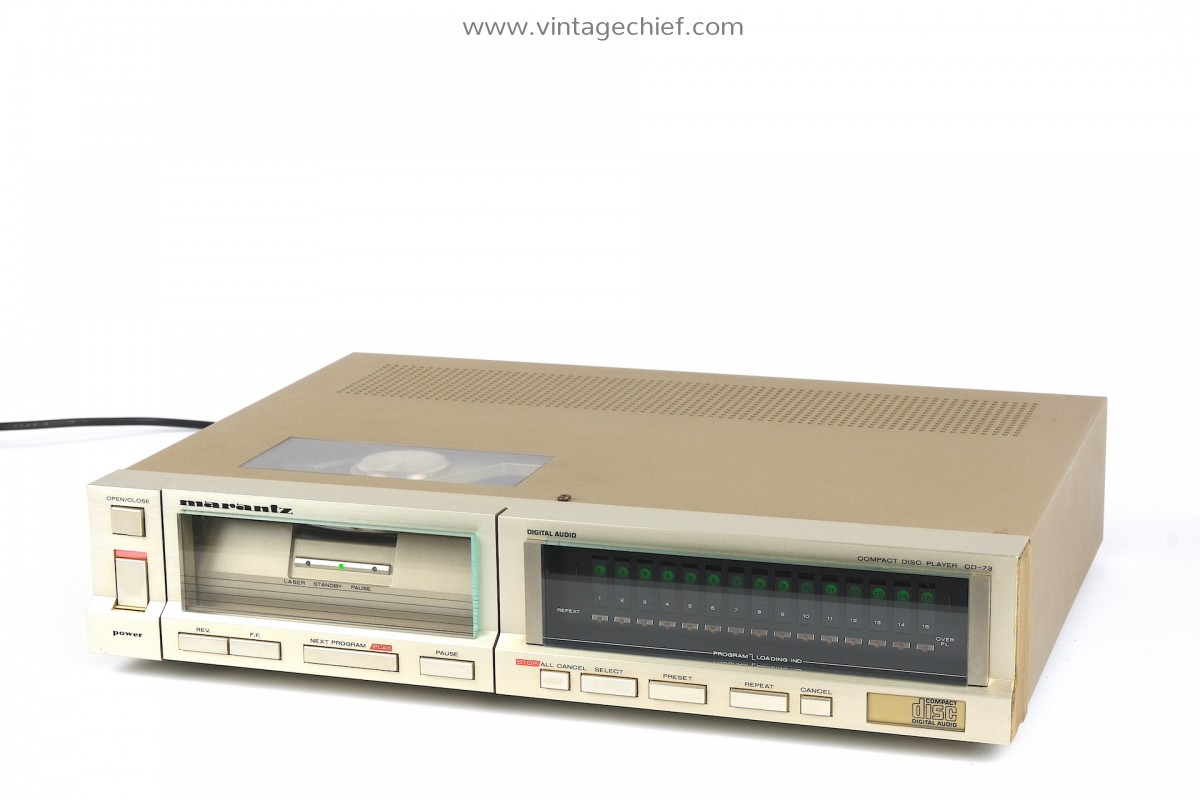 Marantz CD-73 CD Player | Champagne | CDM-0 | Cdplayer | Classic