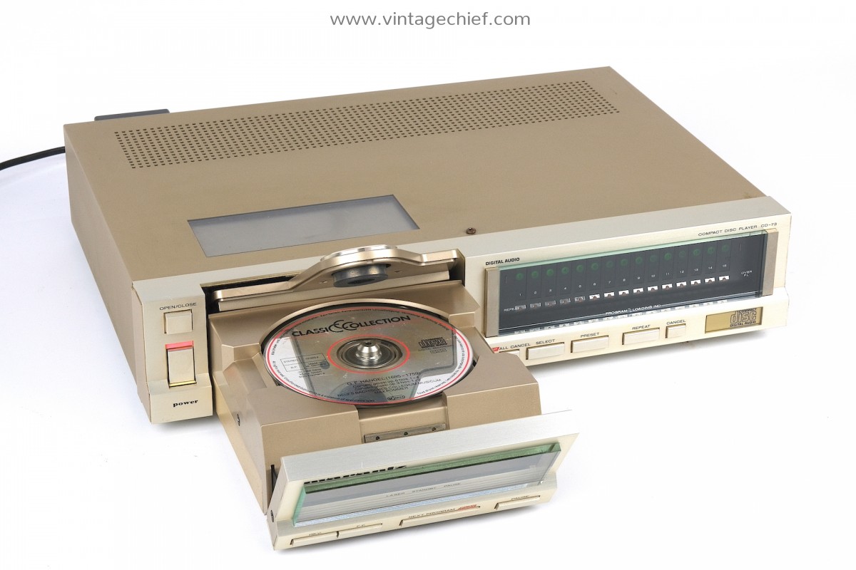 Marantz CD-73 CD Player | Champagne | CDM-0 | Cdplayer | Classic