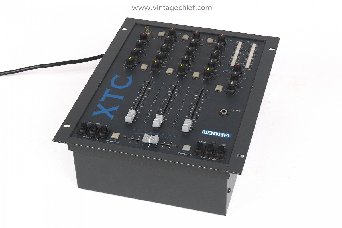 Legendary Dateq XTC Mixer | DJ | 3 Phono / Line Inputs