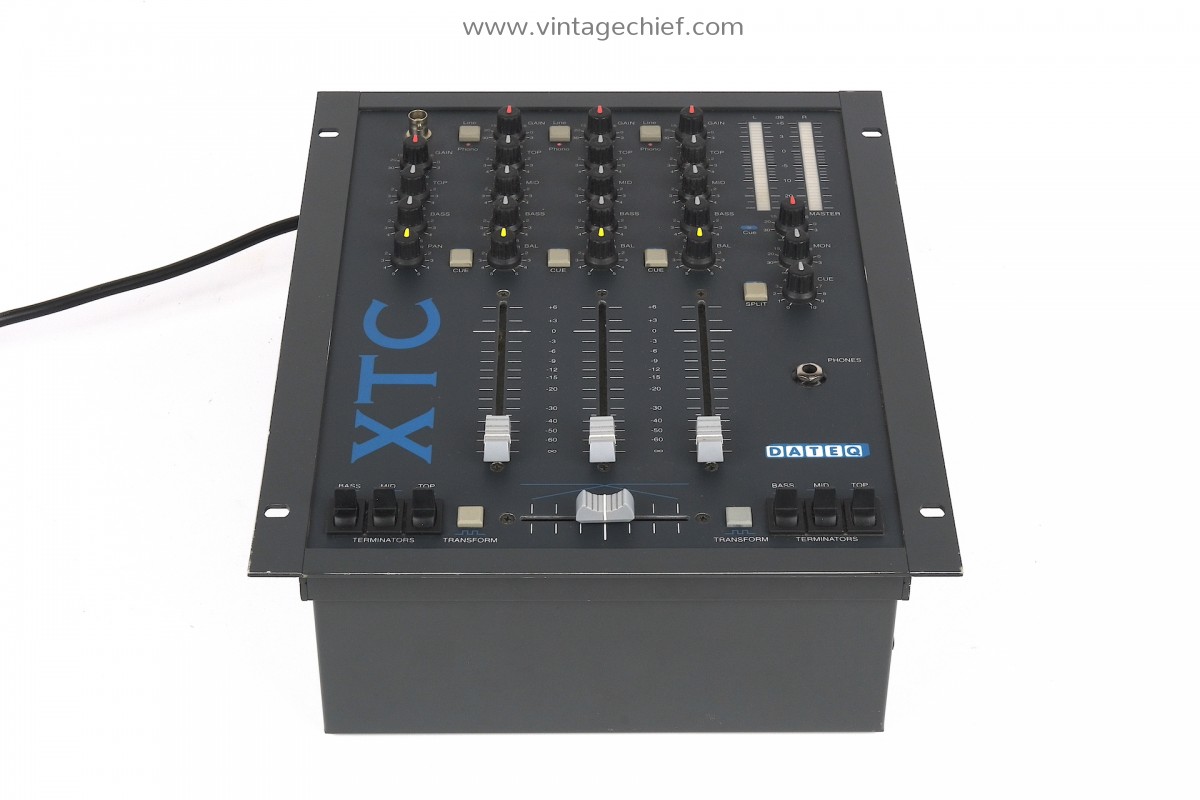 Legendary Dateq XTC Mixer | DJ | 3 Phono / Line Inputs